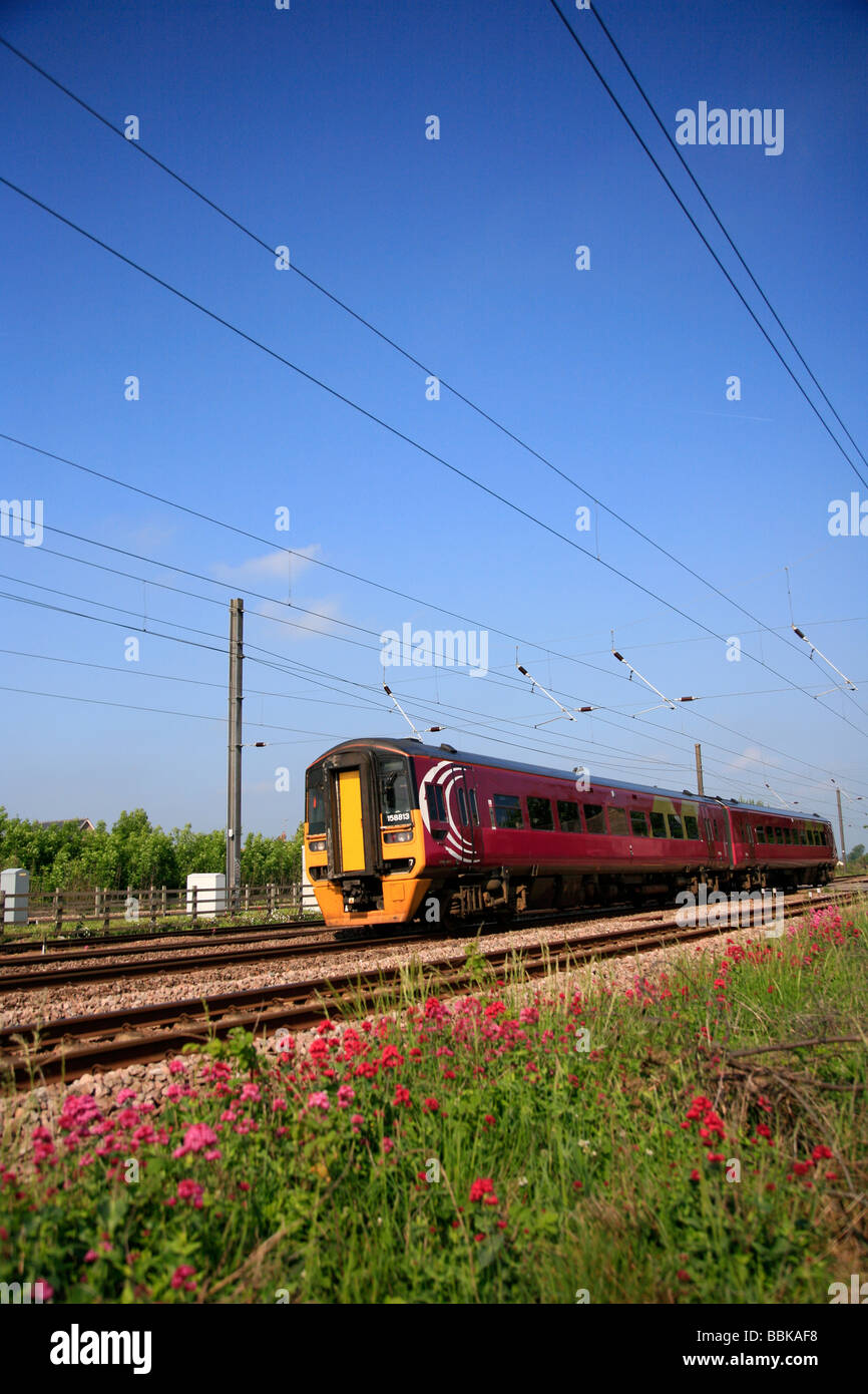 East Midlands Trains 158813 Unit High Speed Diesel Train East Coast ...