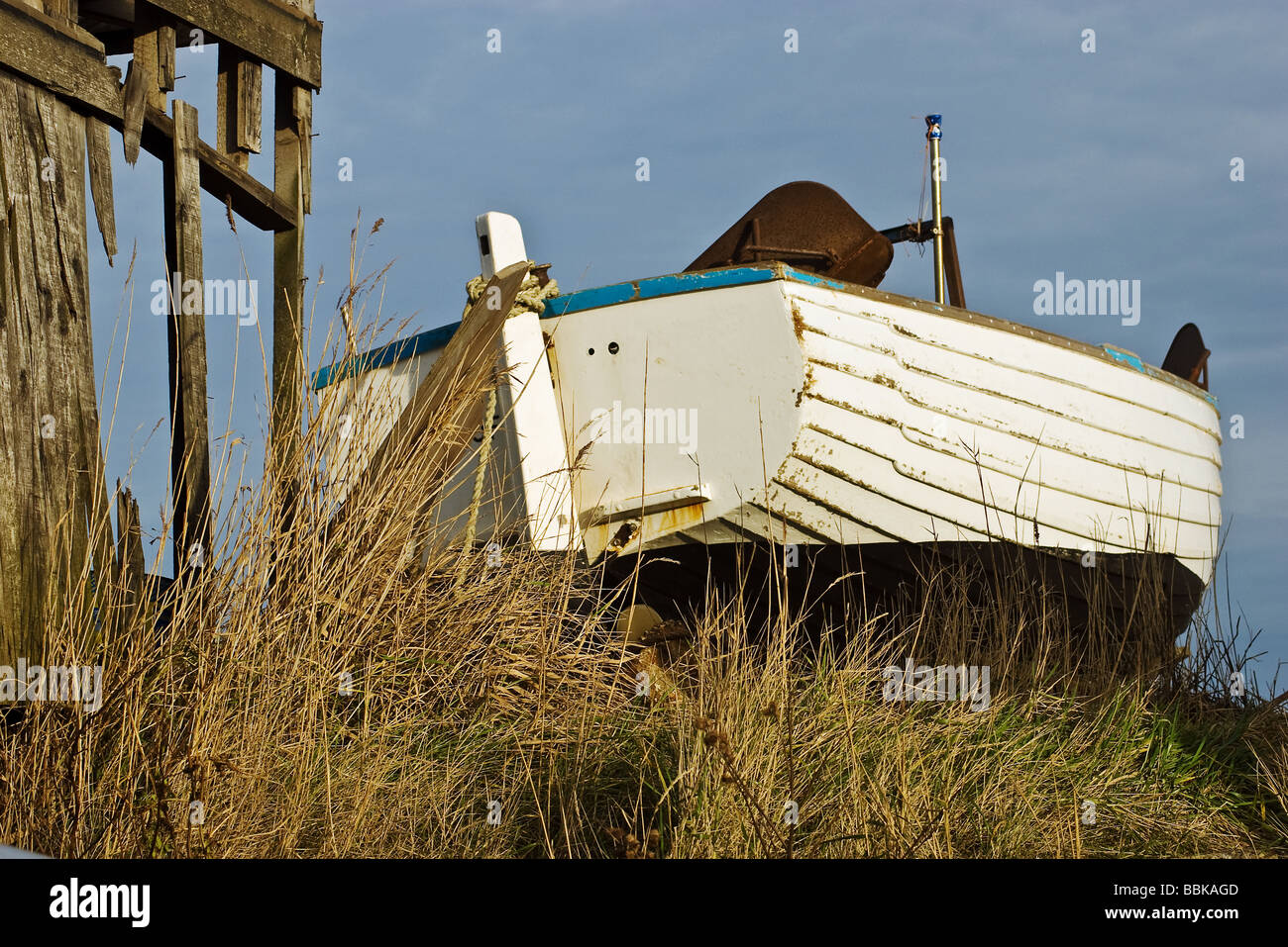 Neglected boat hi-res stock photography and images - Alamy
