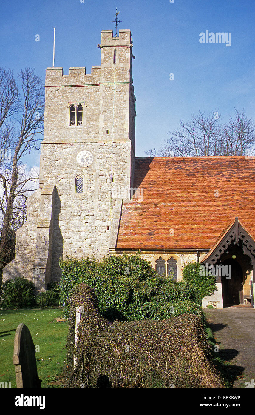 Tillingham, Essex. Parish church of St Nicholas Stock Photo - Alamy