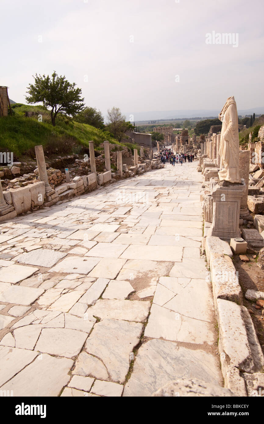 Marble way ephesus hi-res stock photography and images - Alamy