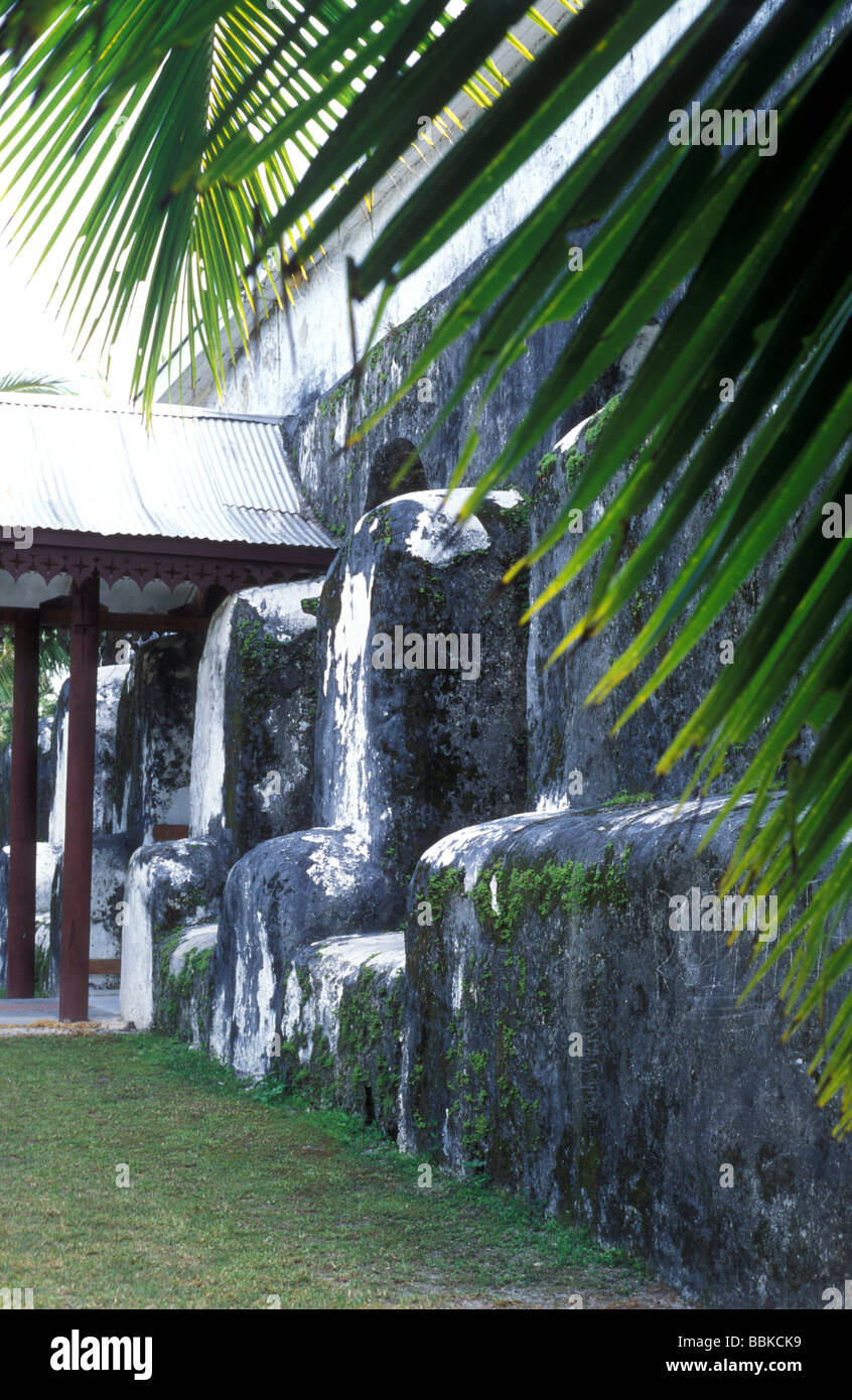 buttresses matavera cicc rarotonga cook islands Stock Photo - Alamy