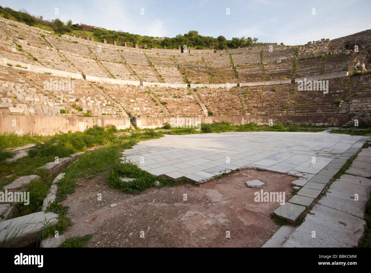 Ancient amphitheater at Ephesus in Turkey Stock Photo - Alamy