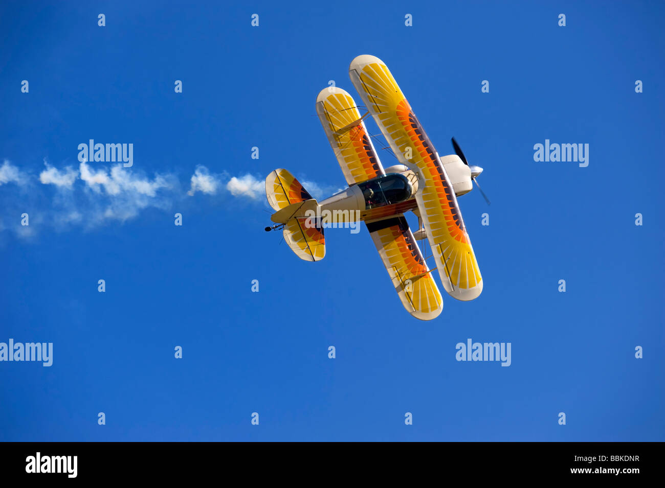 Acrobatic Plane in Flight Stock Photo - Alamy