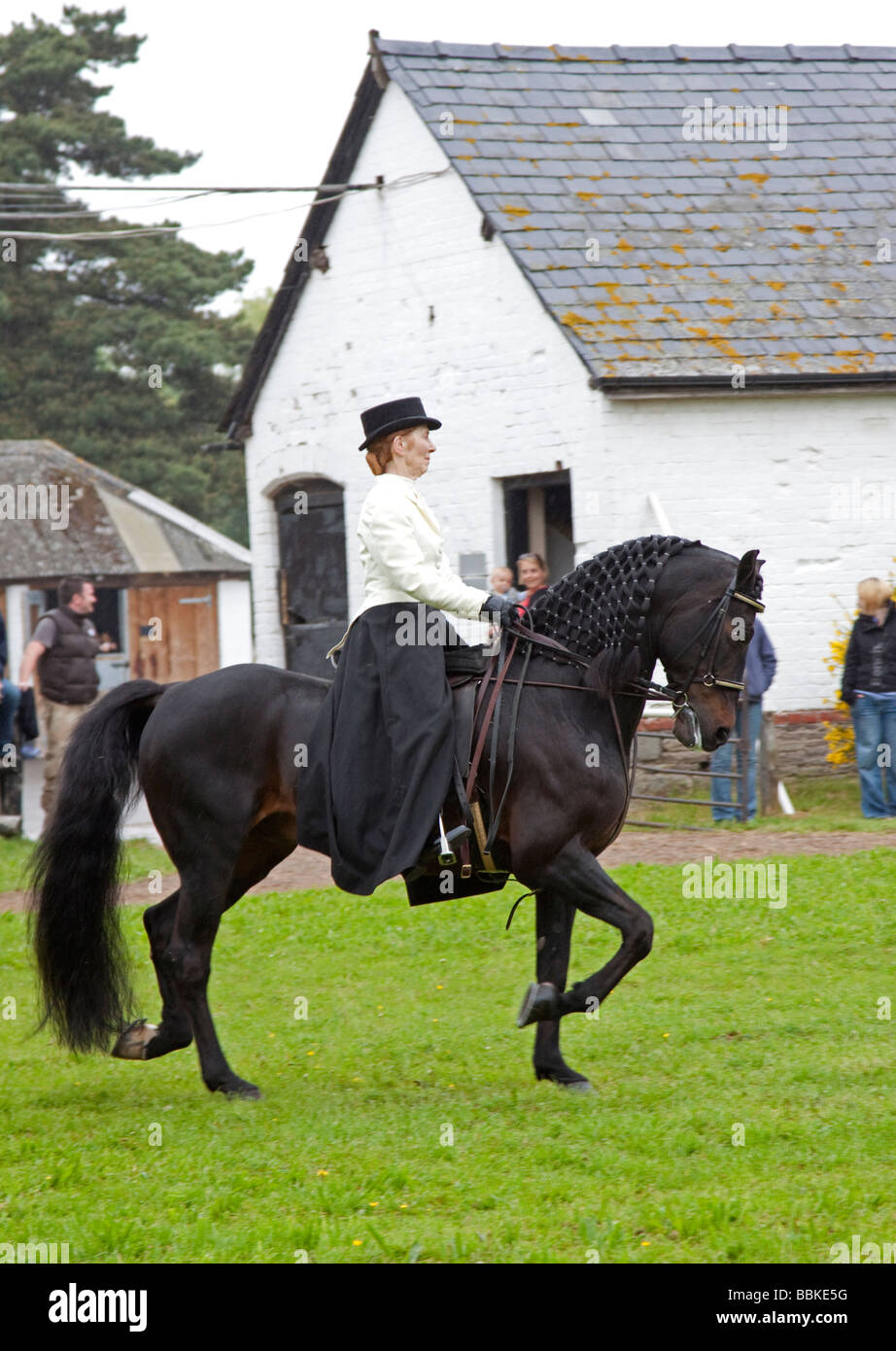 Ponies being ridden hi-res stock photography and images - Alamy