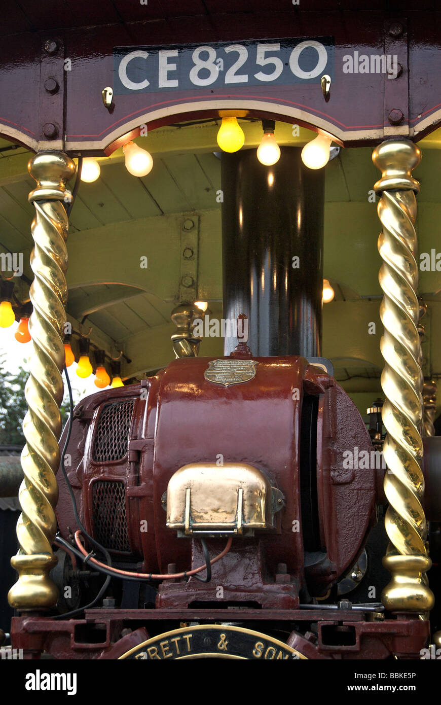 Steam Traction Engines at Crofton Beam Engines Steam Rally Stock Photo ...