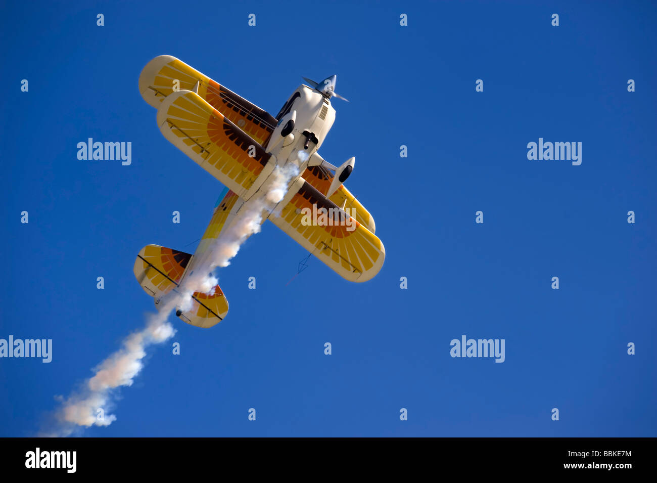 Acrobatic Plane in Flight Stock Photo - Alamy