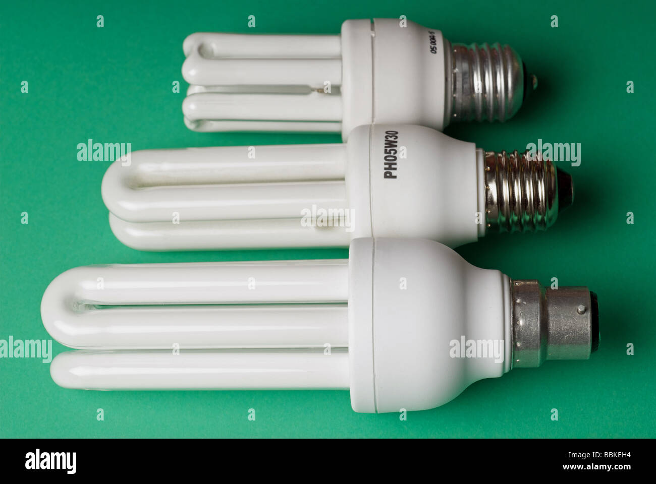 Range of energy efficient light bulbs Stock Photo - Alamy