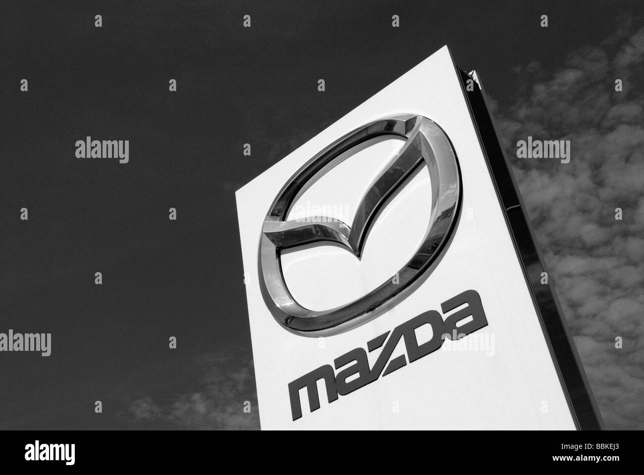 Mazda japanese car Black and White Stock Photos & Images - Alamy