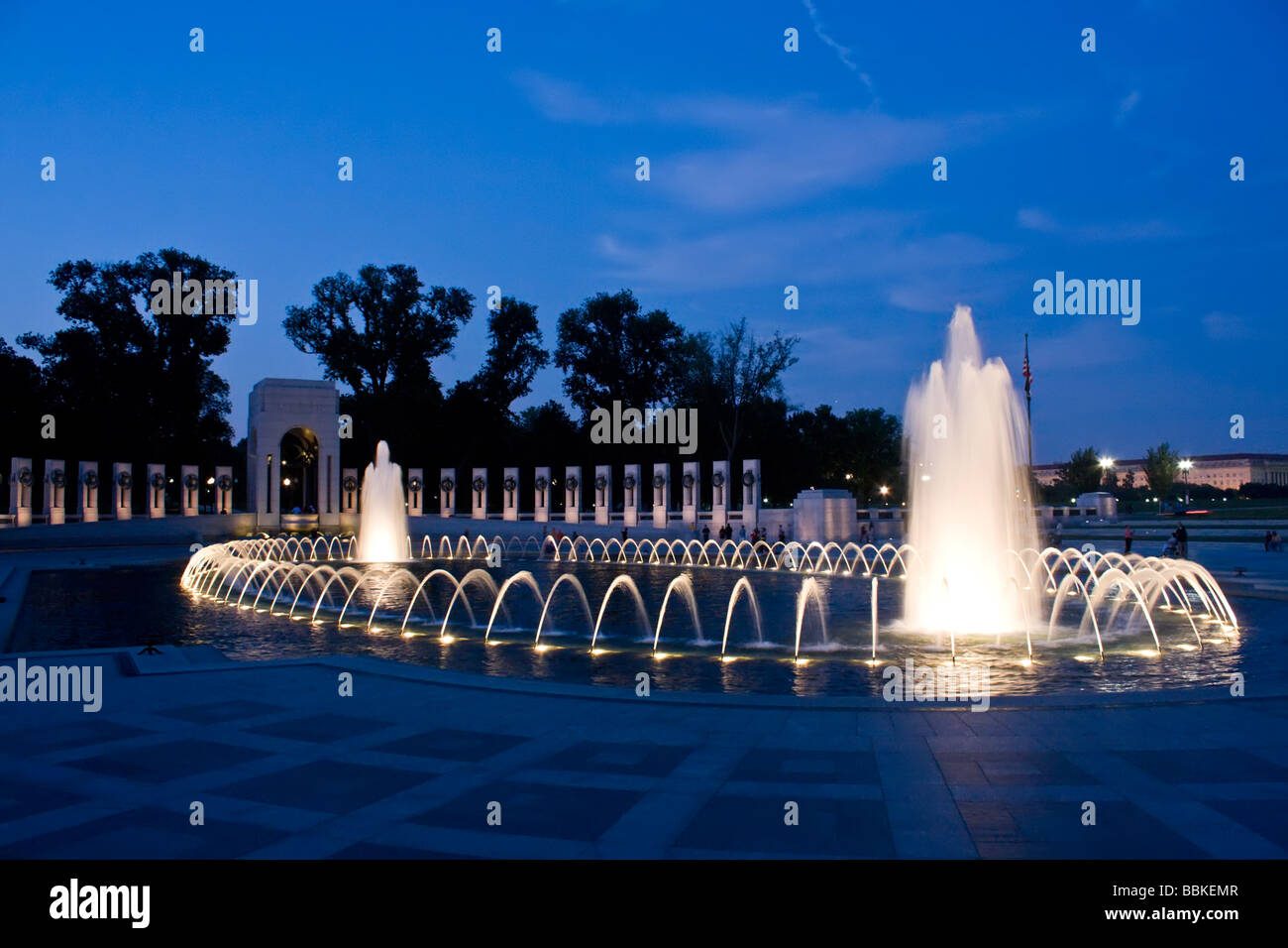 The U.S. National World War II Memorial Stock Photo - Alamy