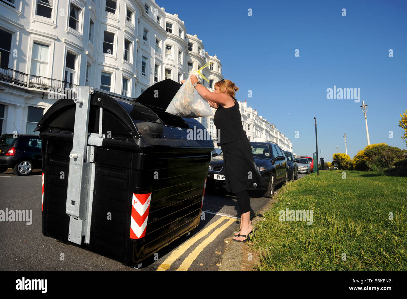 Communal bins hi-res stock photography and images - Alamy