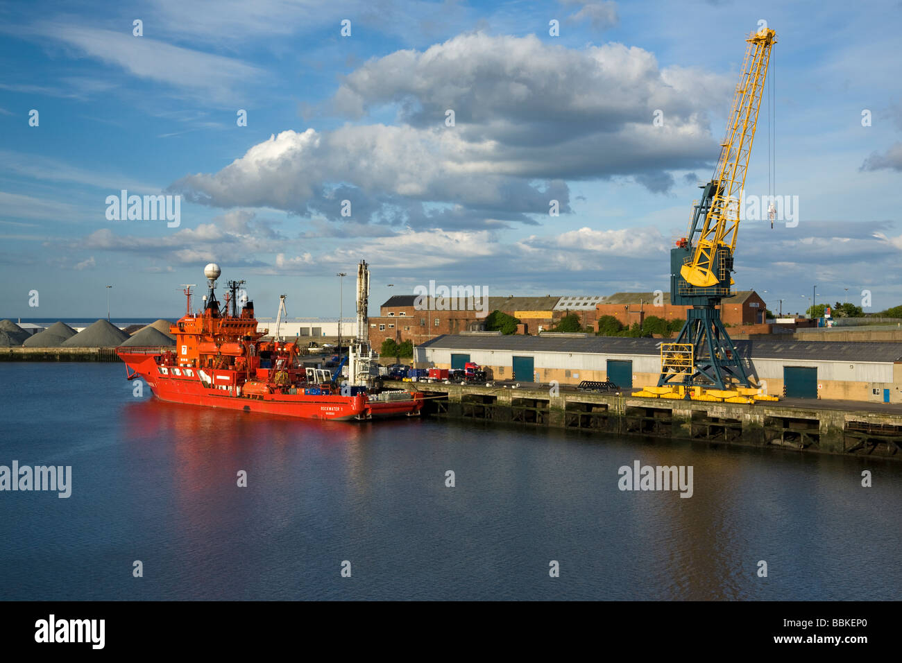 the Port of Sunderland, Tyne & Wear, England Stock Photo - Alamy