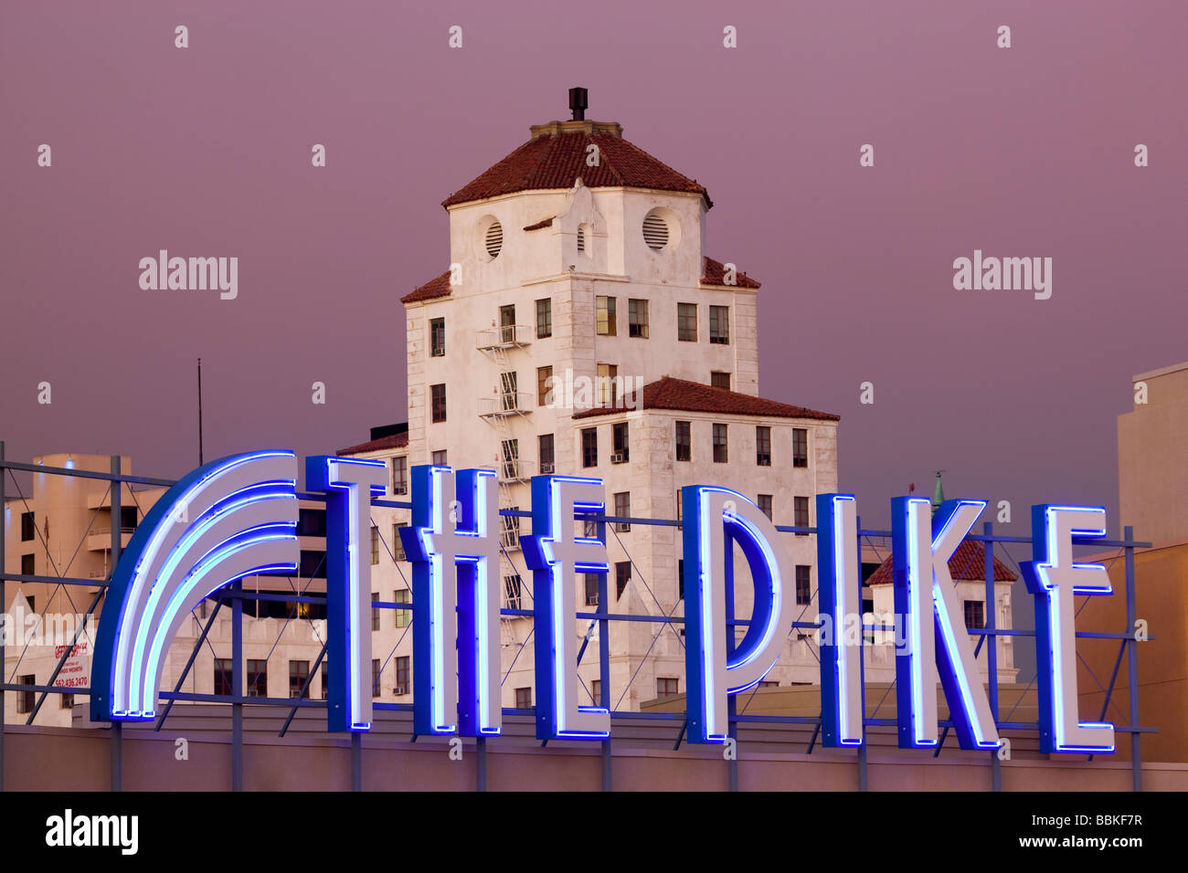 The Pike Waterfront Center Long Beach California Stock Photo - Alamy
