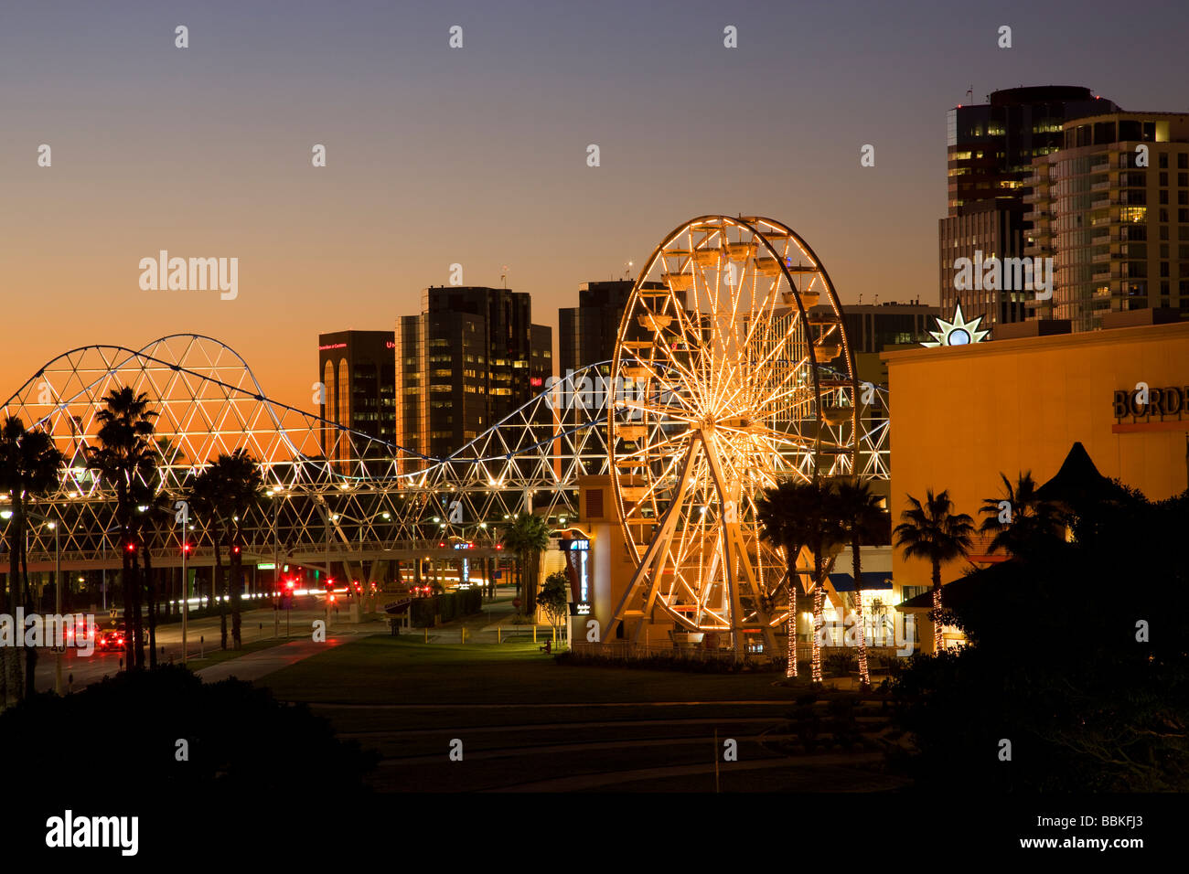 Long beach los angeles ferris wheel hi-res stock photography and images ...
