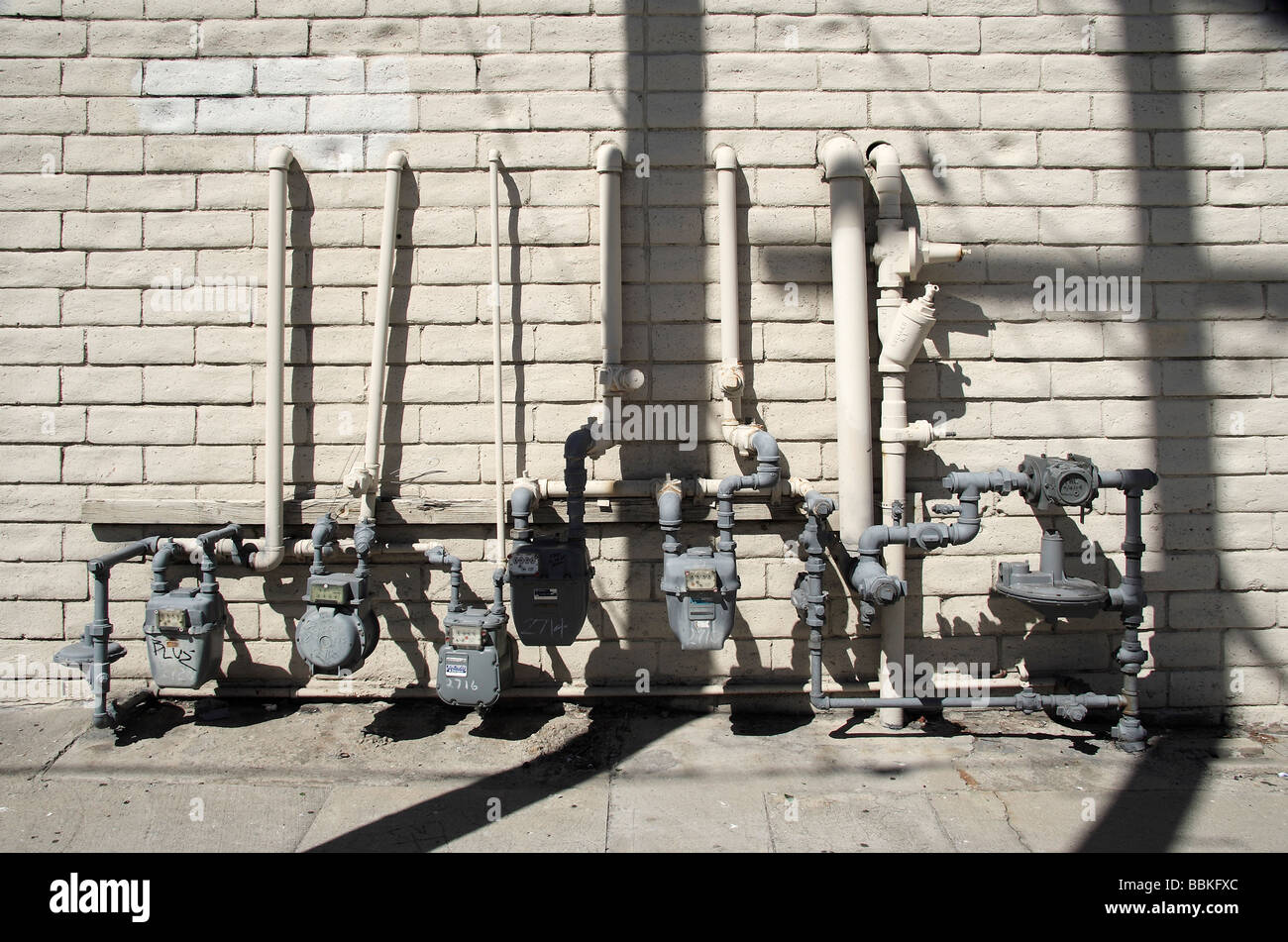 Energy electrical device exterior meter counting hi-res stock ...