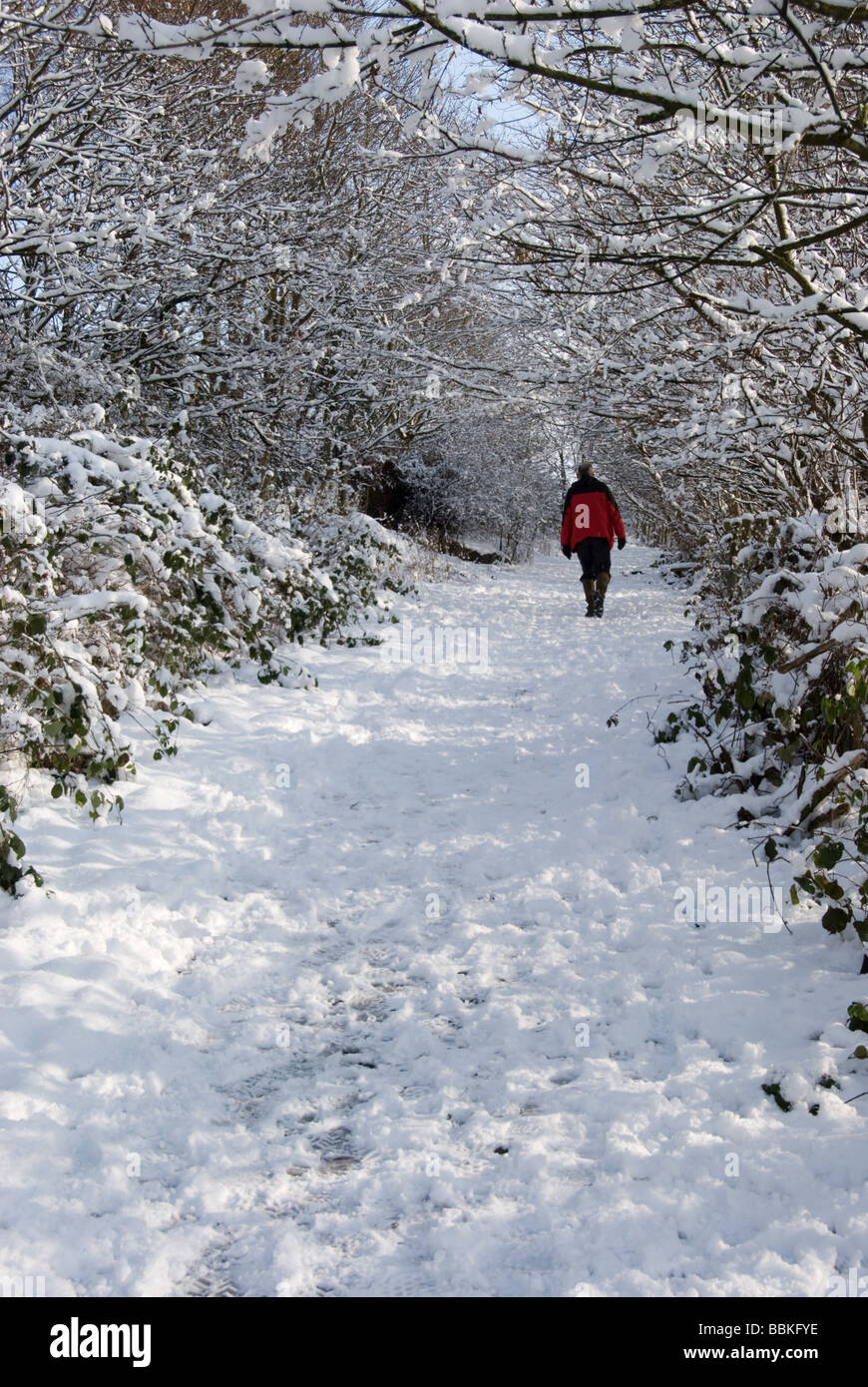 Man walking in country lane hi-res stock photography and images - Alamy