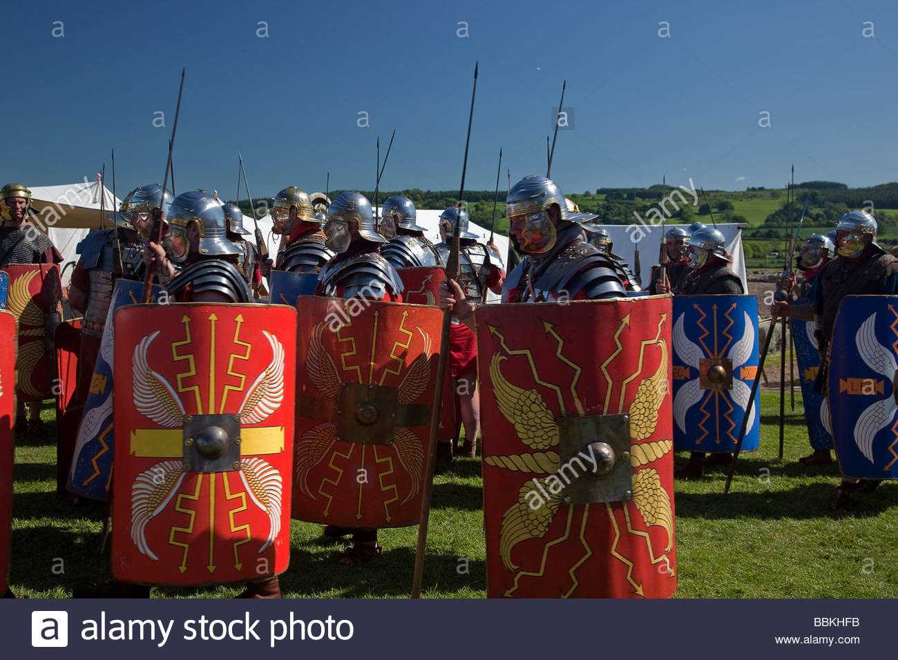 Roman Legion Battle Stock Photos & Roman Legion Battle Stock Images - Alamy
