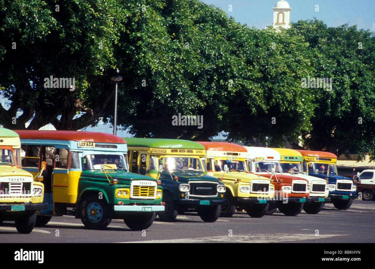 Samoan bus hi-res stock photography and images - Alamy