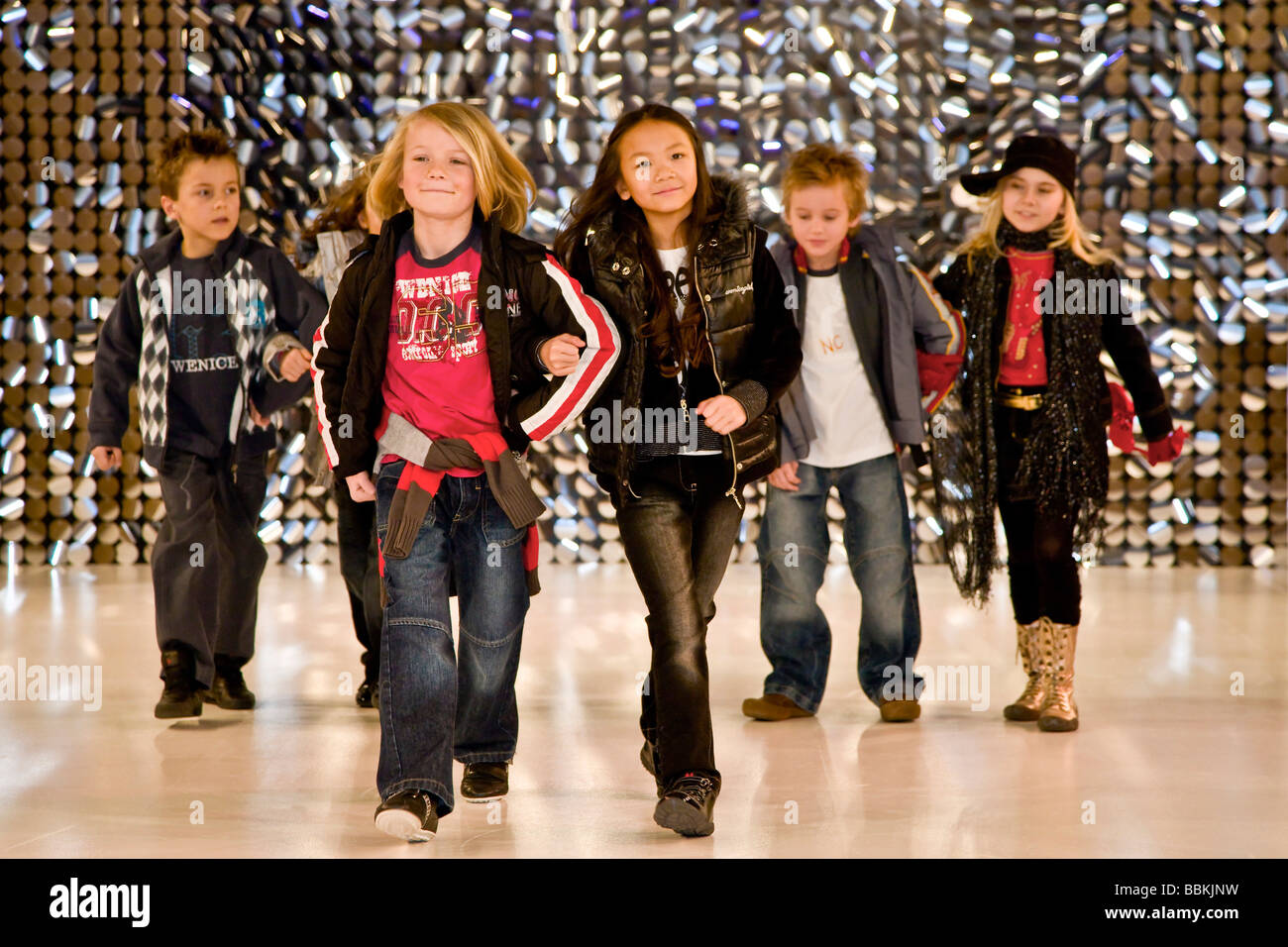 Dancing children on the catwalk at Copenhagen International Fashion ...