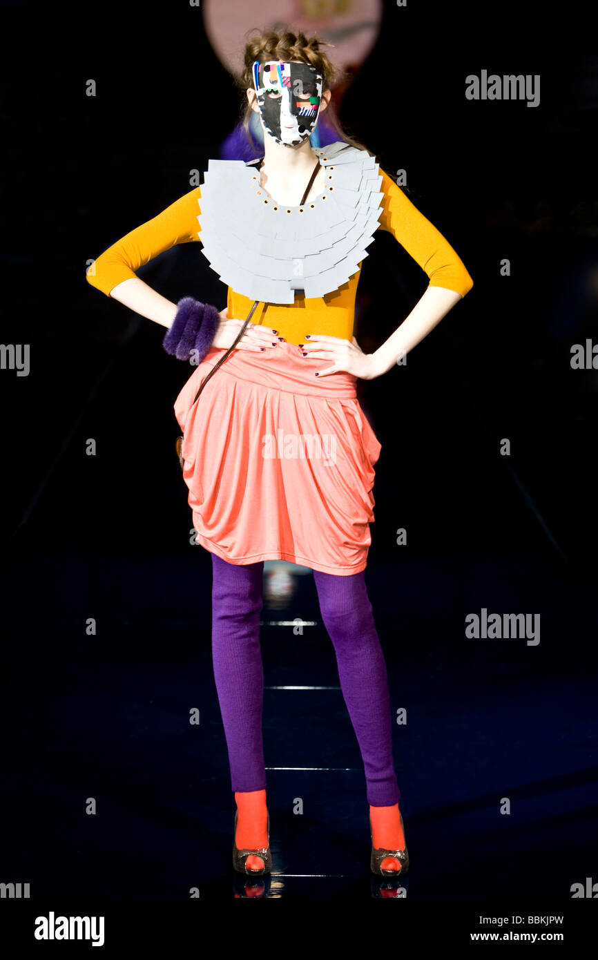Catwalk model at Copenhagen International Fashion Fair, Copenhagen ...