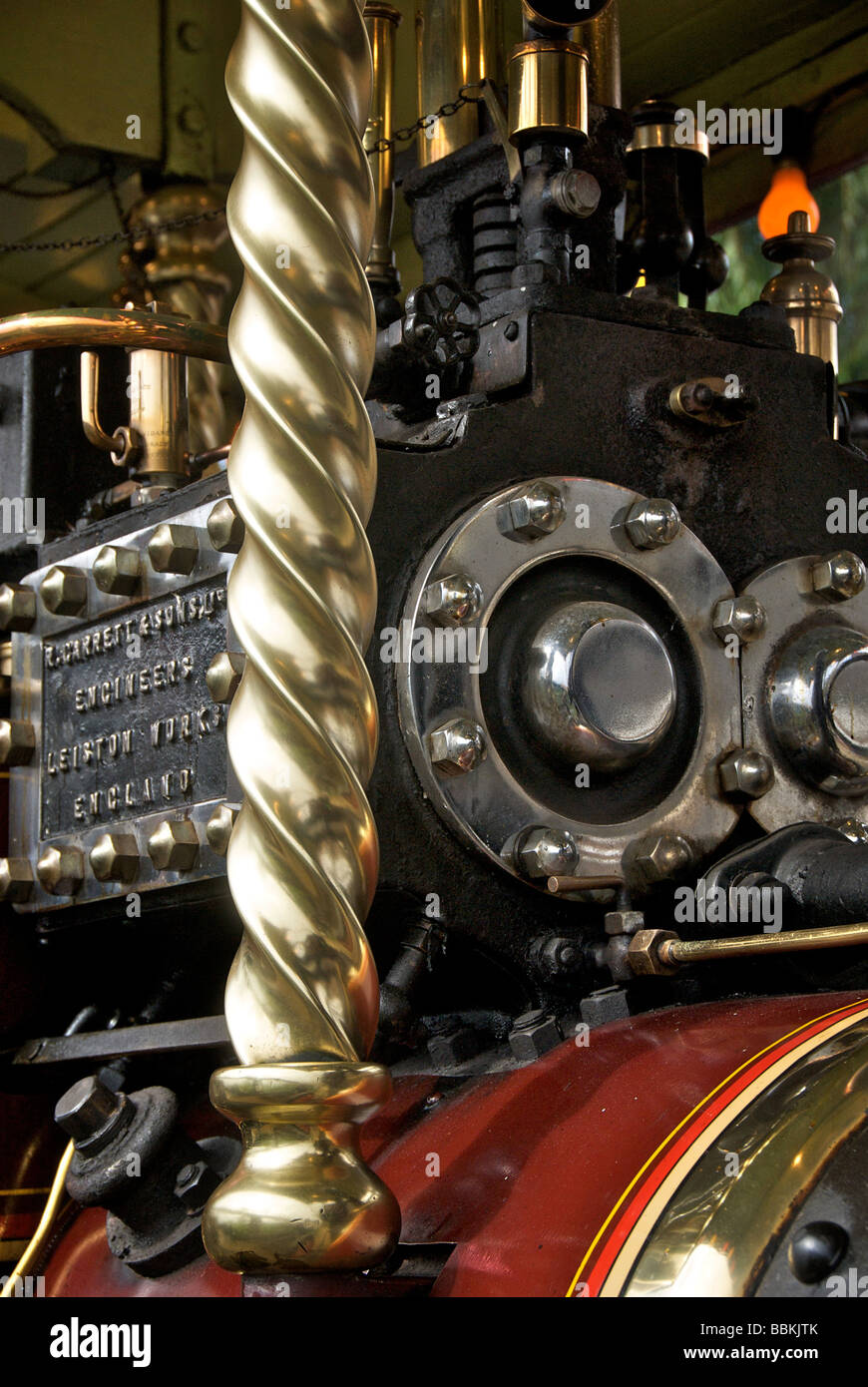 Steam Traction Engines at Crofton Beam Engines Steam Rally Verity Stock ...