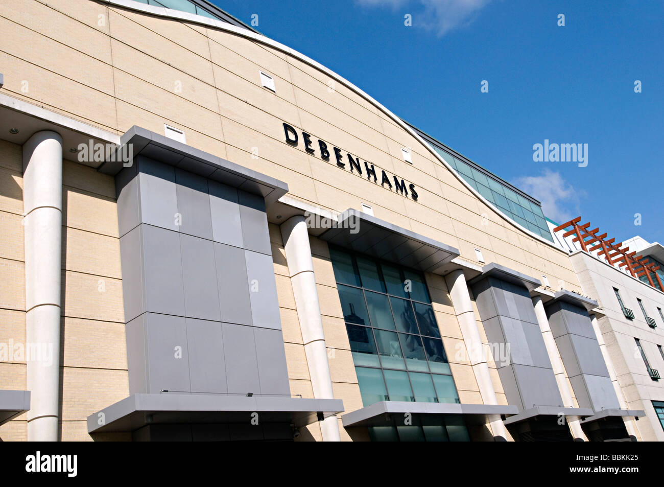 Debenhams bullring shopping centre birmingham Stock Photo - Alamy