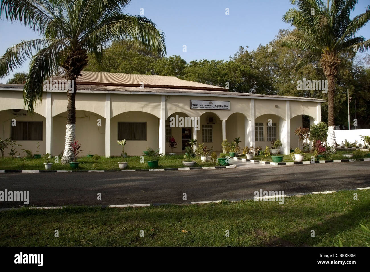 West africa government building hi-res stock photography and images - Alamy