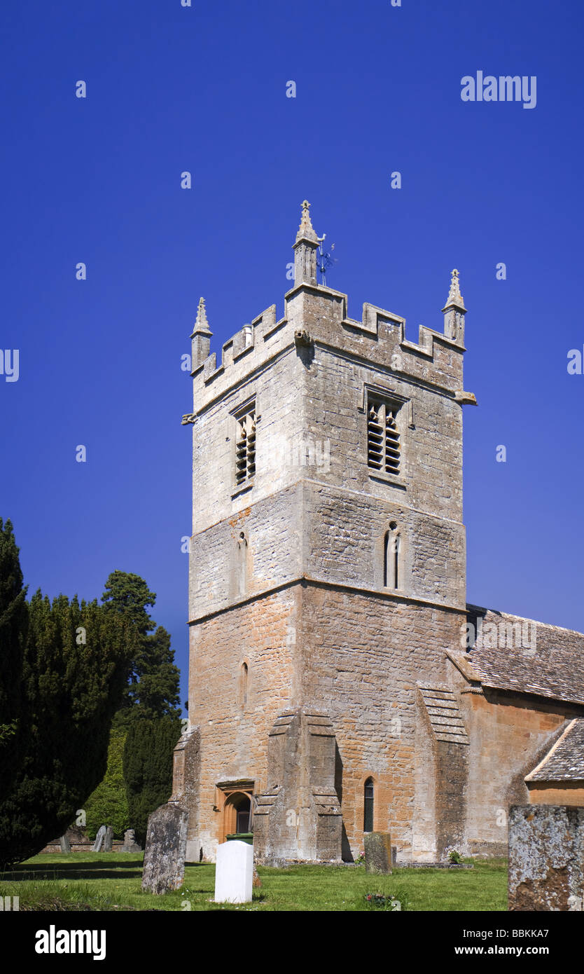 stanway church and stately home in the cotswolds Stock Photo - Alamy