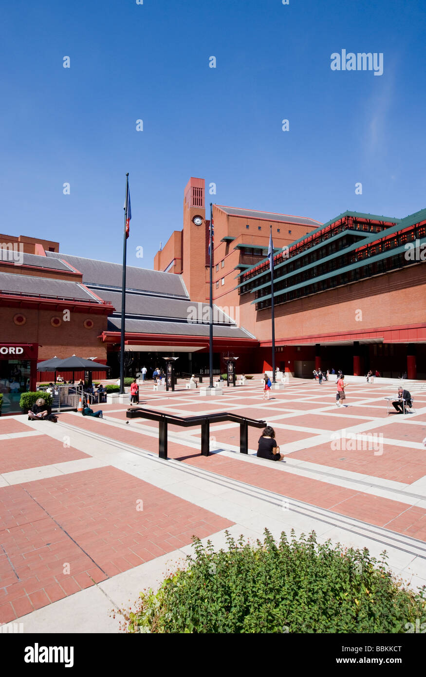 The British Library St Pancras London England Stock Photo - Alamy