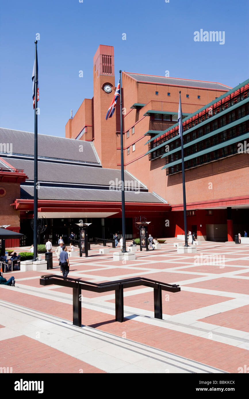 The British Library St Pancras London England Stock Photo - Alamy