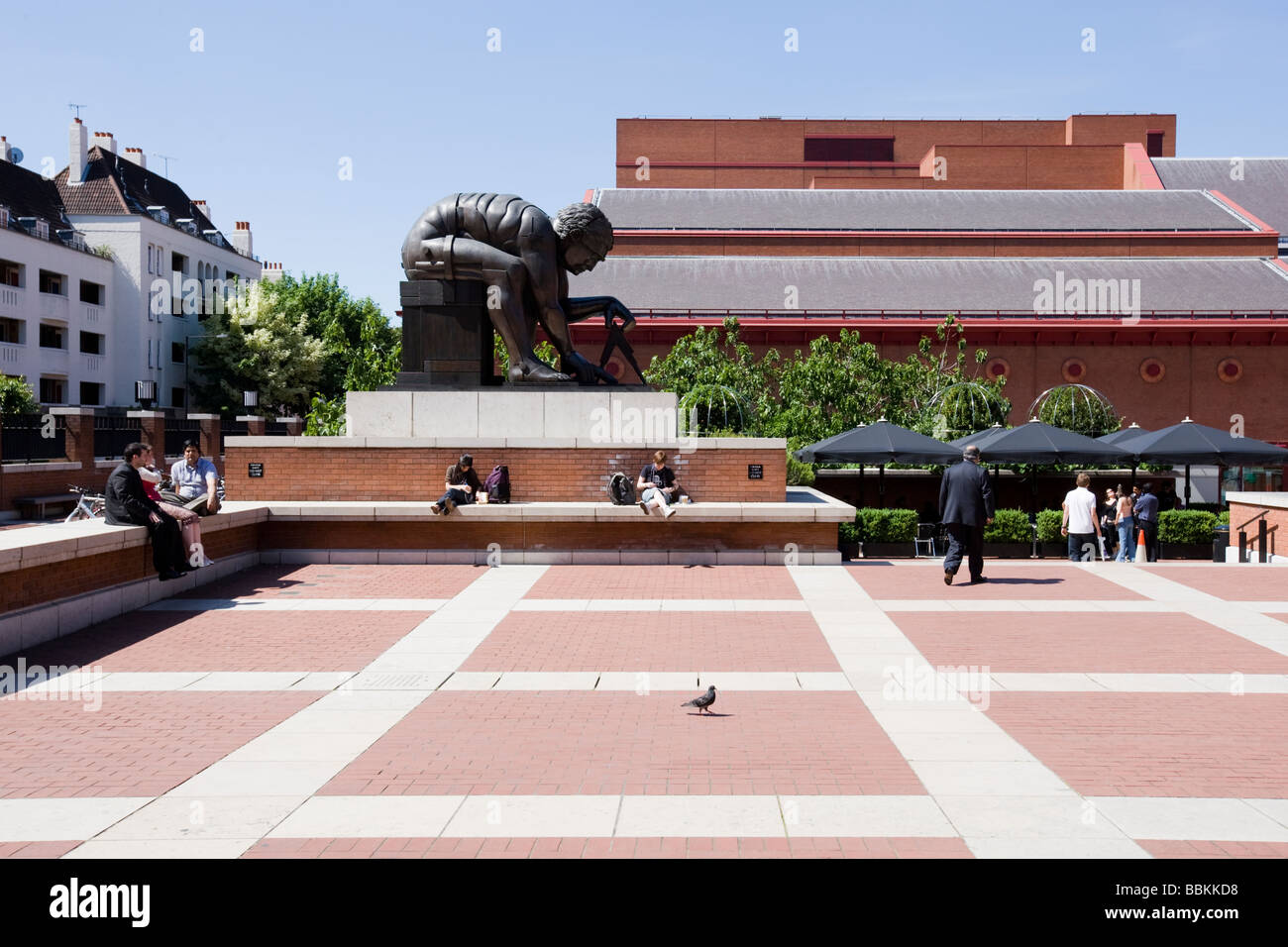 The British Library St Pancras London England Stock Photo - Alamy