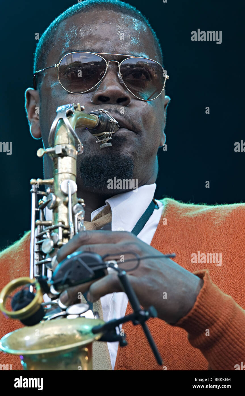 Young soweto kinch saxophone player hi-res stock photography and images ...