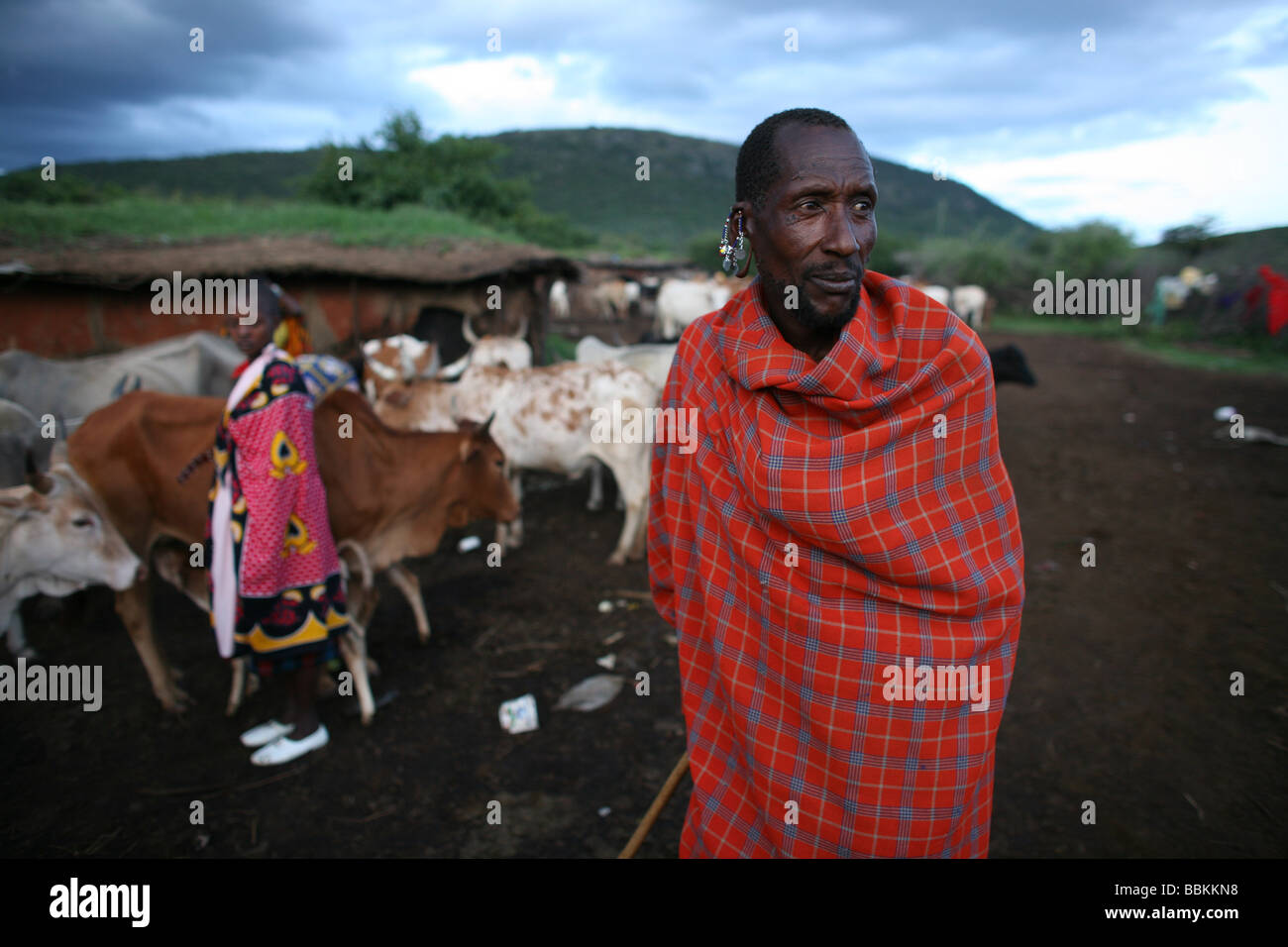 Maasai tribe masai mara rift hi-res stock photography and images - Alamy