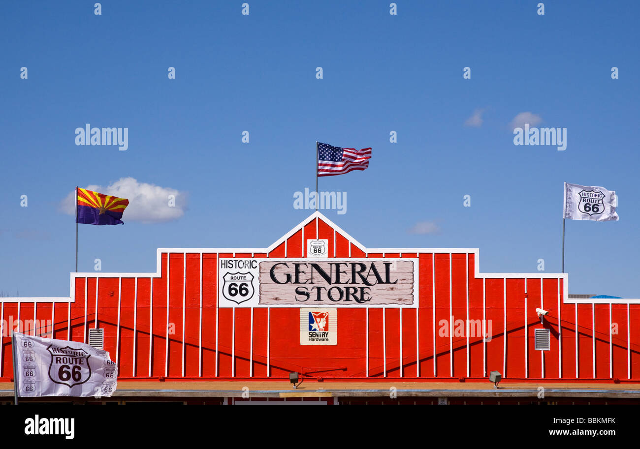 Route 66, Seligman General Store, Arizona Stock Photo - Alamy