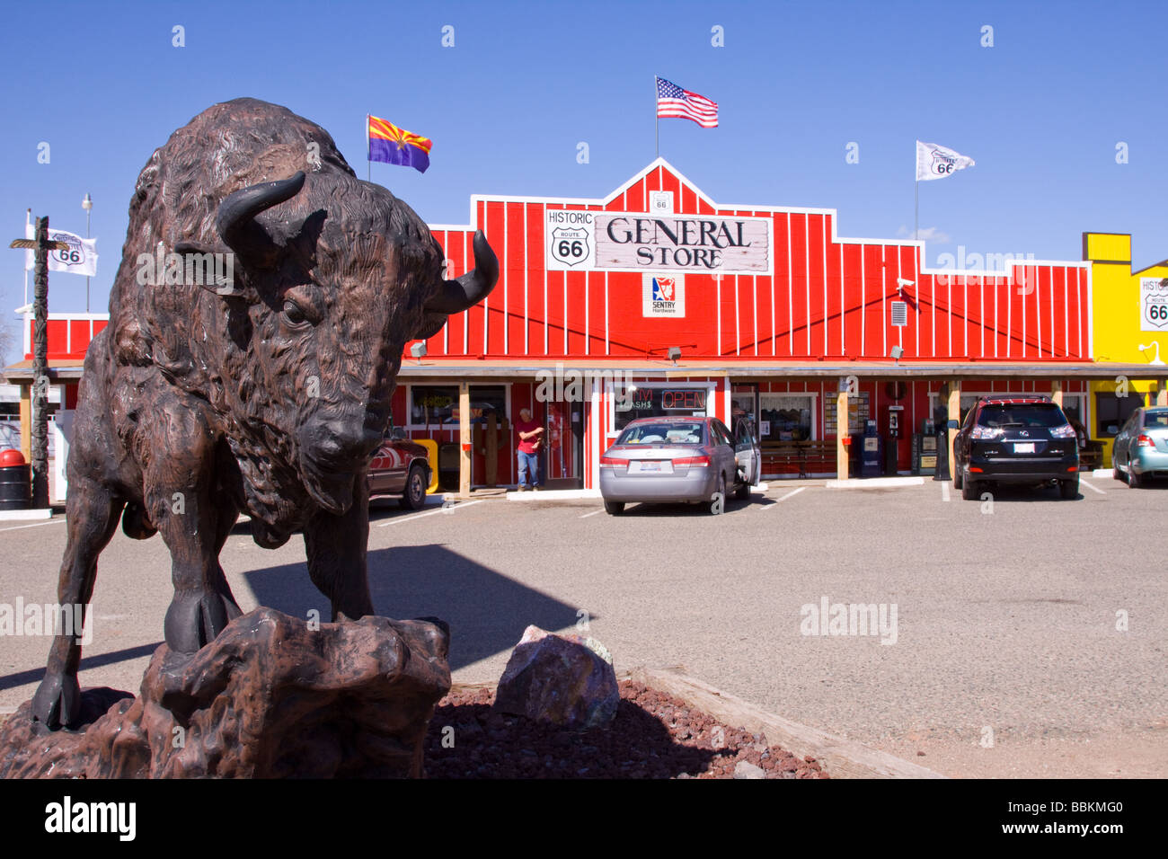 Seligman General Store, Route 66, Arizona Stock Photo - Alamy