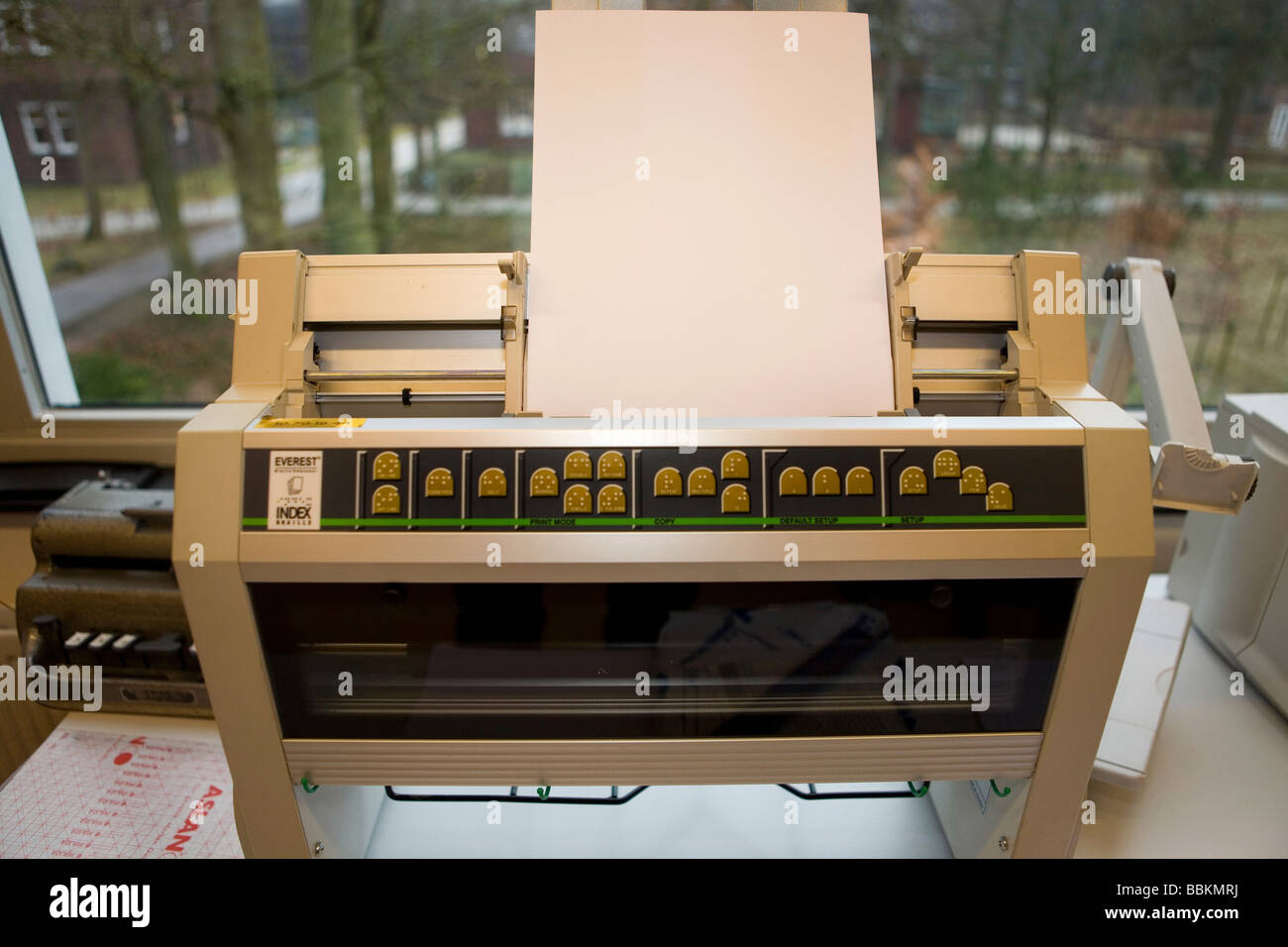 Braille printer hi-res stock photography and images - Alamy