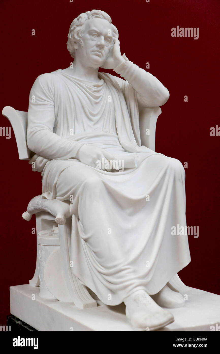 Sculpture of Anders Sandoe Orsted Stock Photo - Alamy