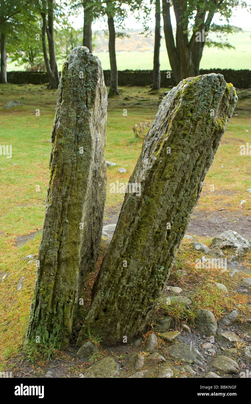 Clava Cairns at Balnuaran Culloden Croy near Inverness Highland Region ...