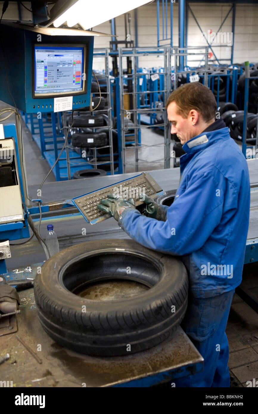 Recycling of tyres The best are stored and shipped to third world ...