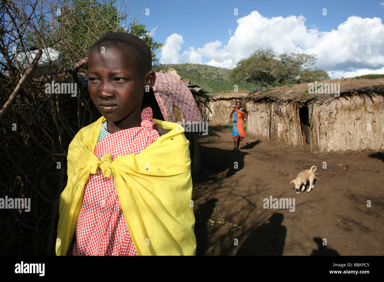 Maasai Tribe Masai Mara Rift Stock Photos & Maasai Tribe Masai Mara ...