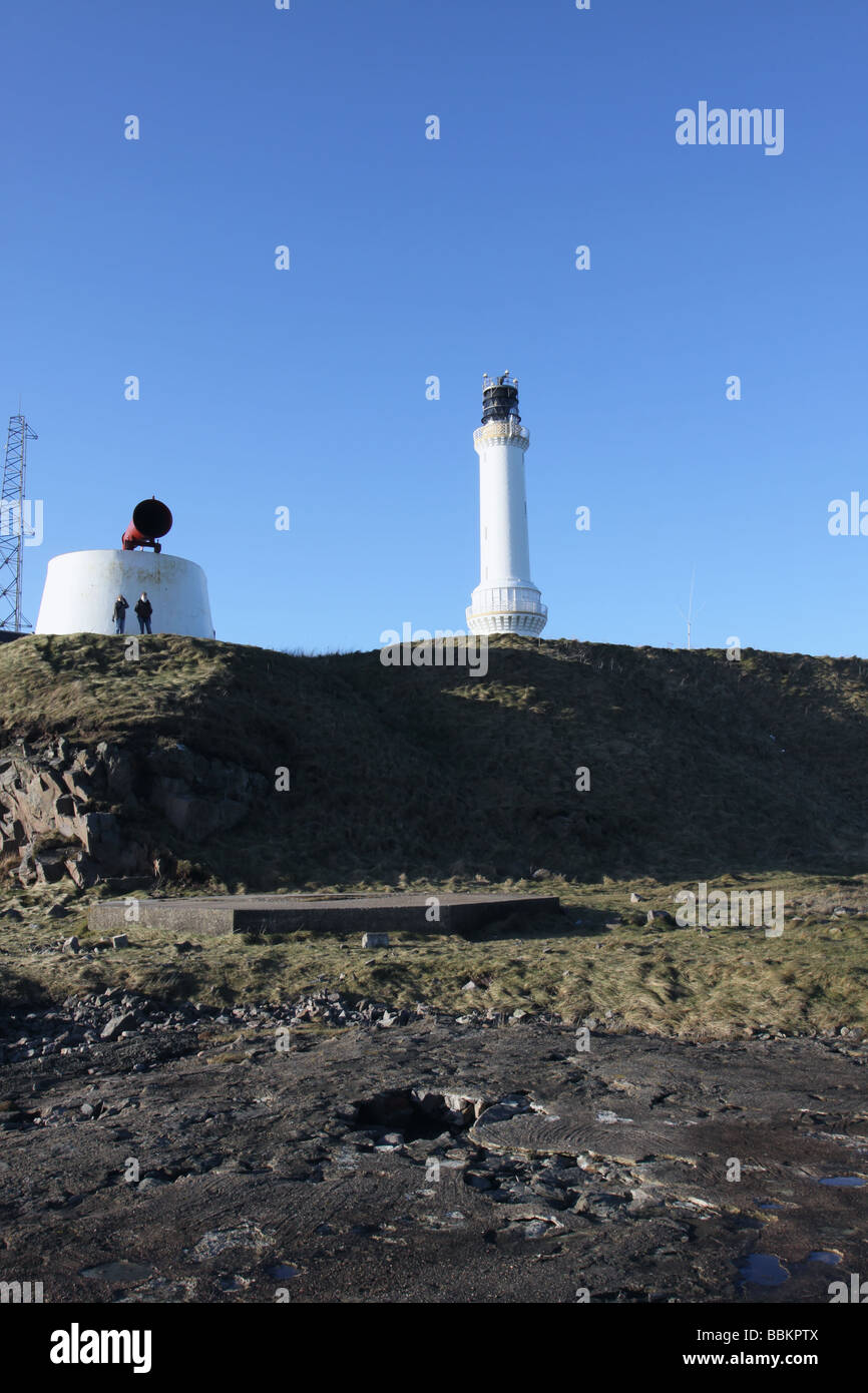 Aberdeen girdleness lighthouse hi-res stock photography and images - Alamy