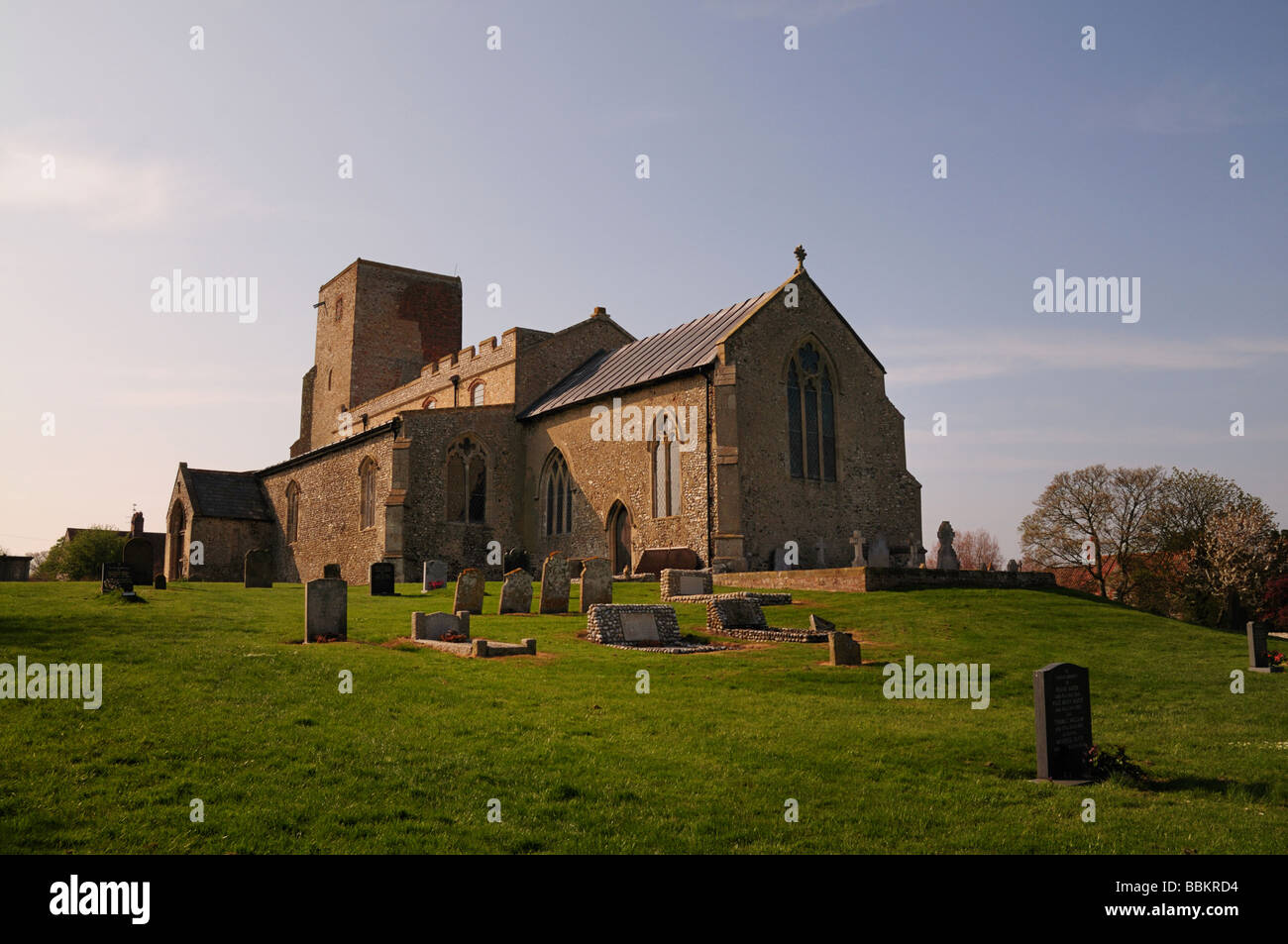 All Saints Church, Morston, North Norfolk, England Stock Photo - Alamy