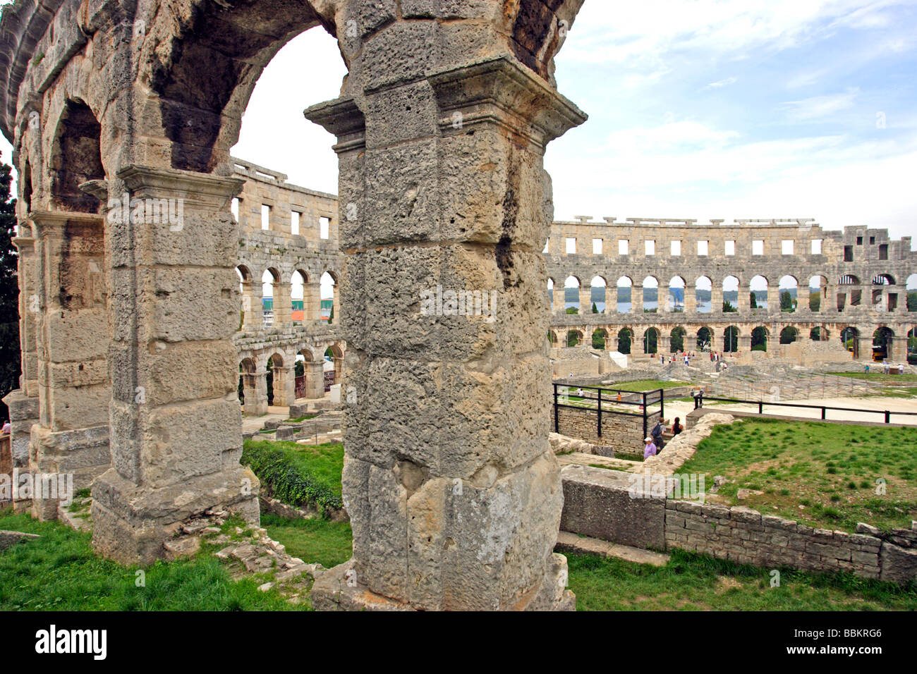 Roman Amphitheatre, Pula, Istria, Croatia Stock Photo - Alamy