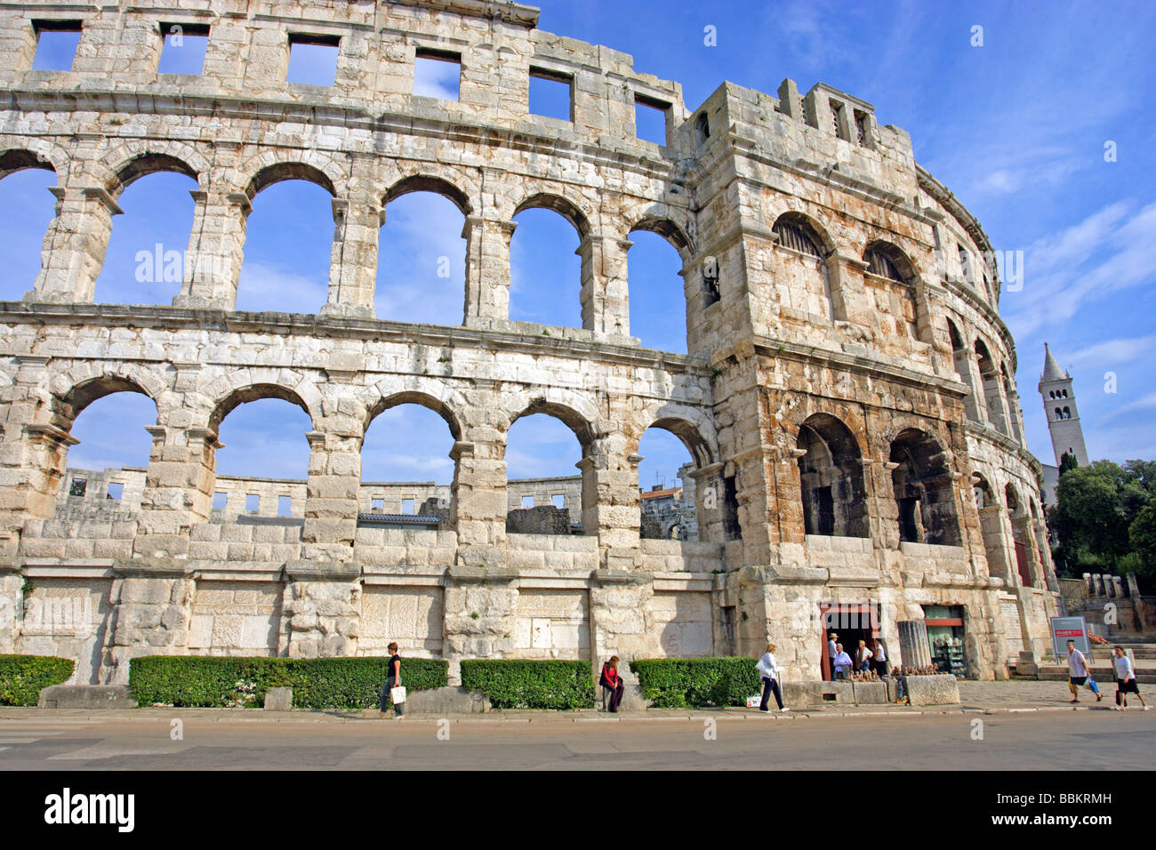 Roman Amphitheatre, Pula, Istria, Croatia Stock Photo - Alamy