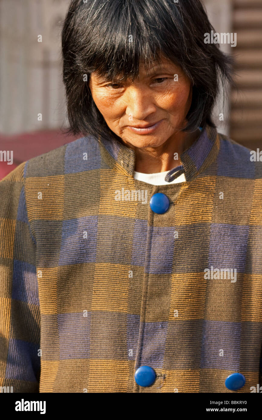 Han Chinese woman at Shipin, Yunna, China Stock Photo - Alamy