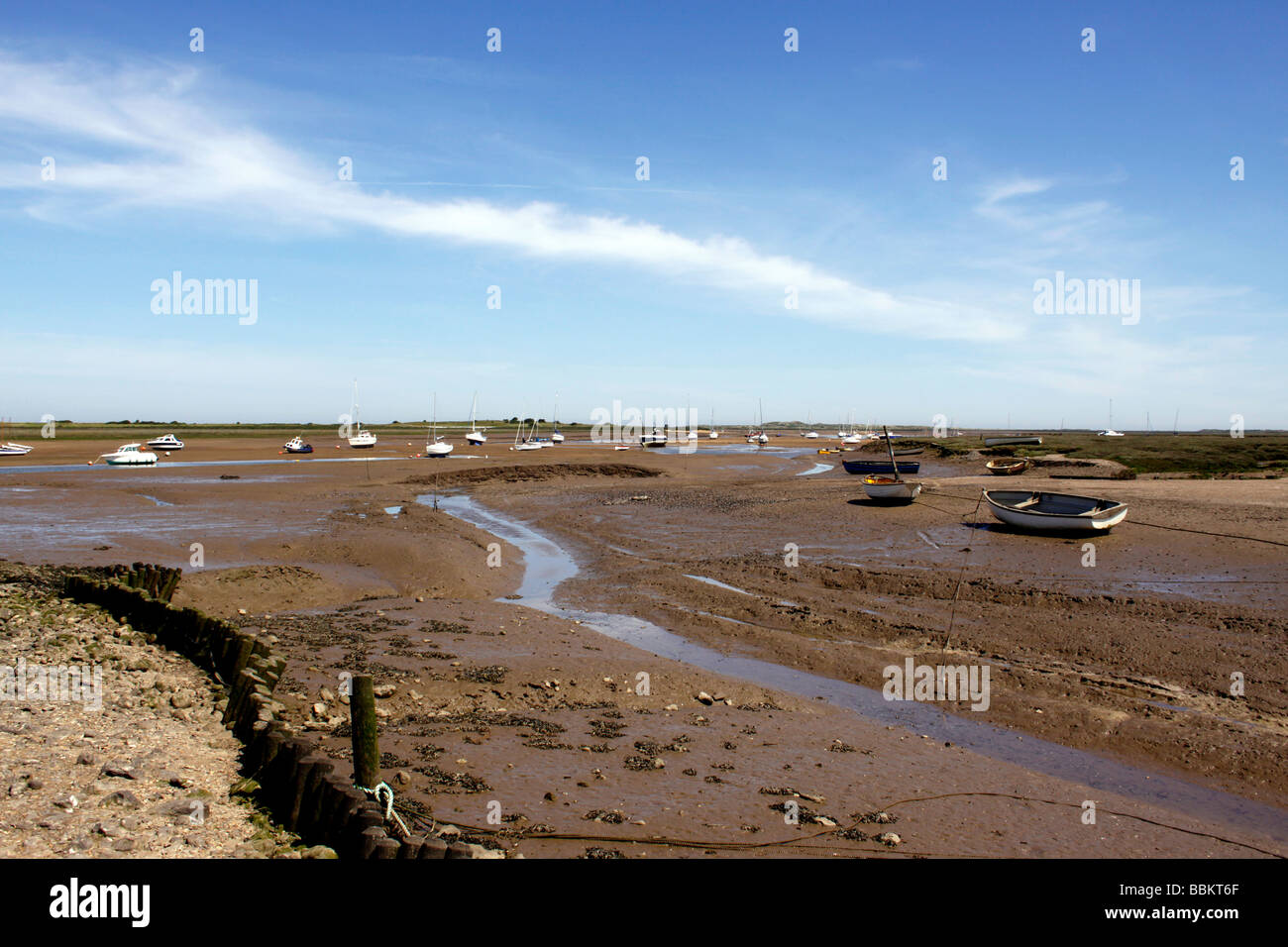 BRANCASTER STAITHE. NORTH NORFOLK. EAST ANGLIA UK Stock Photo - Alamy