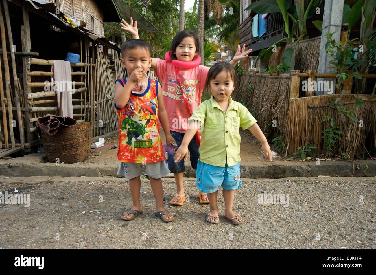 Lao girl in luang prabang hi-res stock photography and images - Alamy
