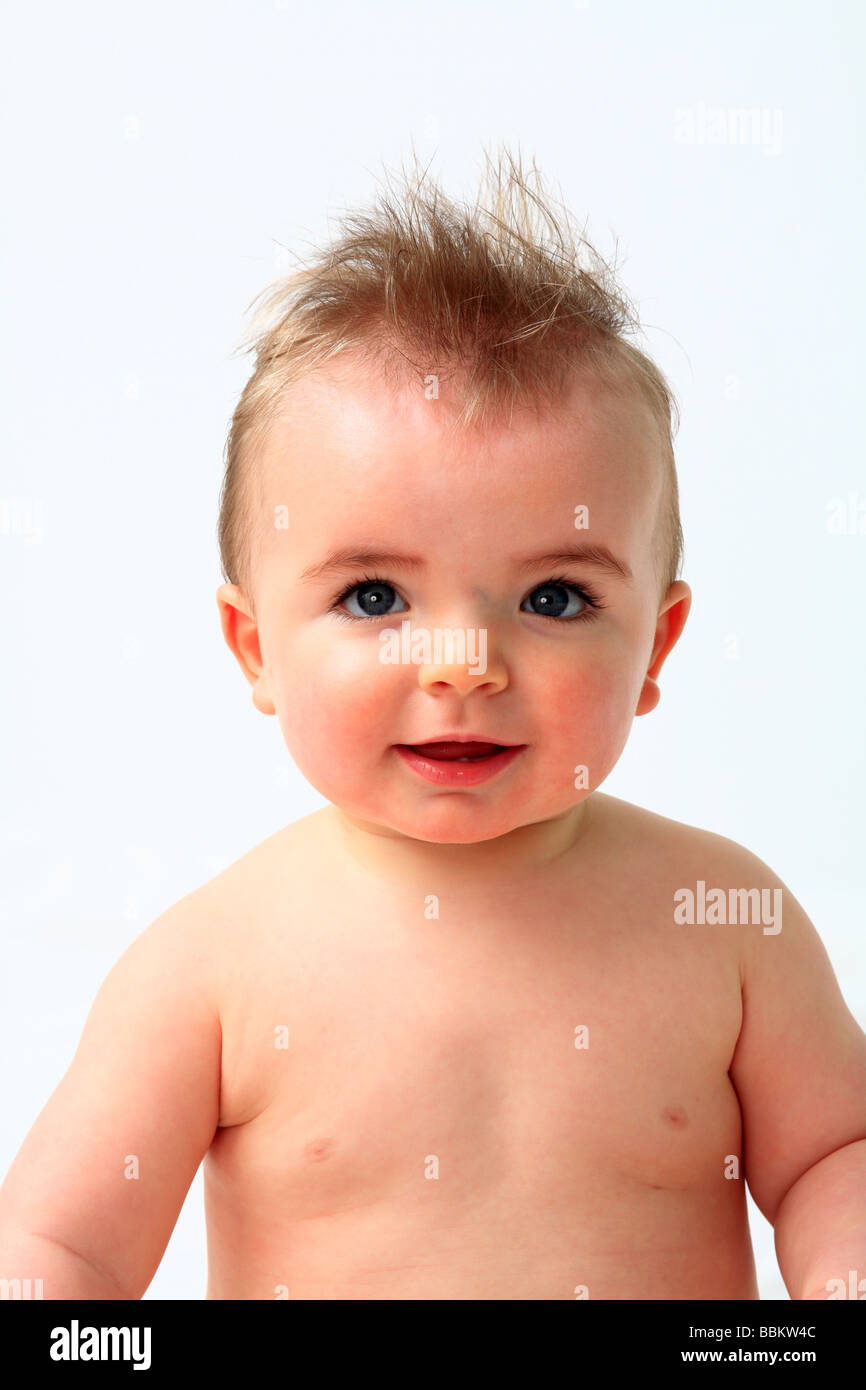 Baby boy 11 months old Stock Photo - Alamy