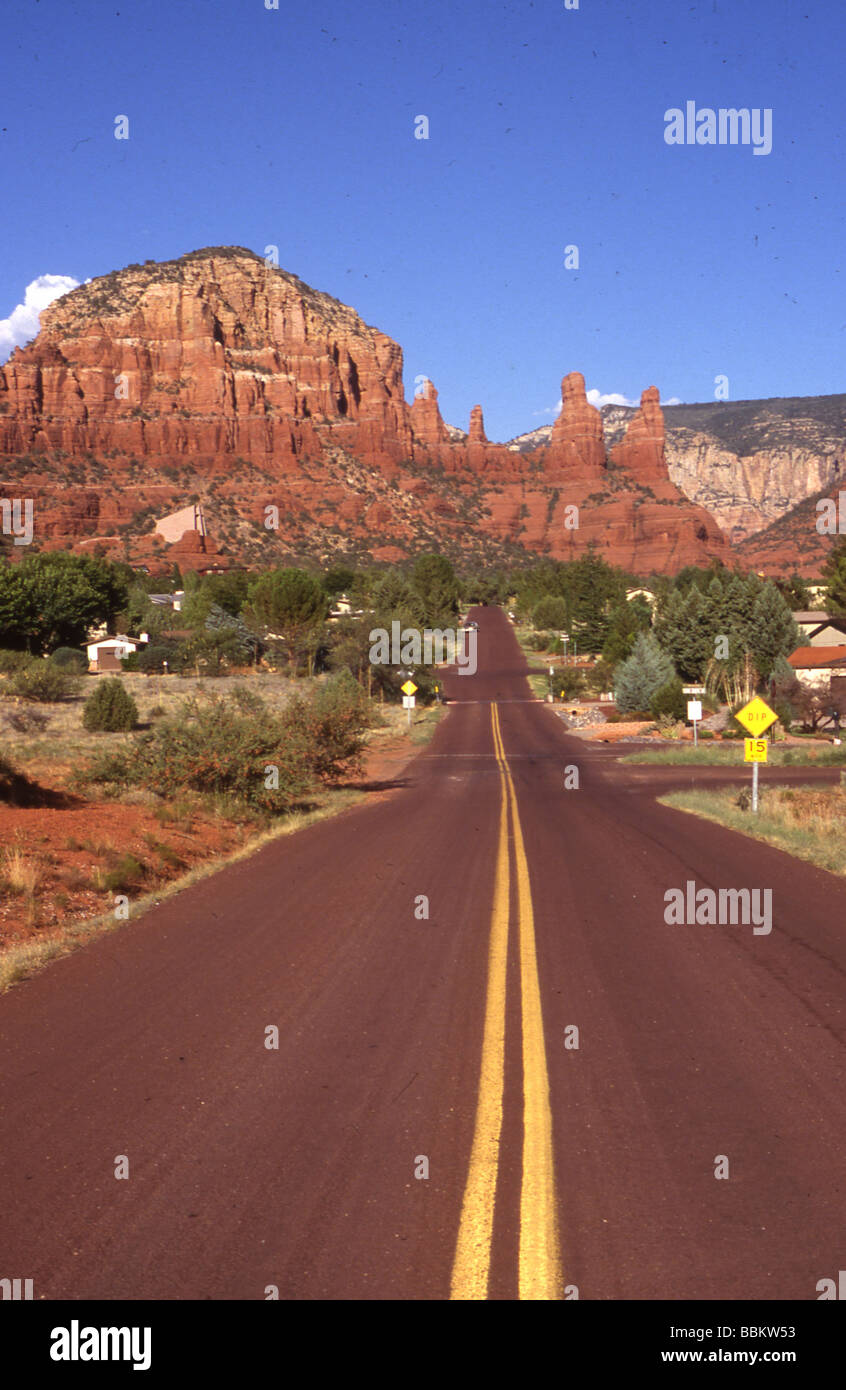 AMERICAN HIGHWAY in Arizona. Photo: Tony Gale Stock Photo - Alamy