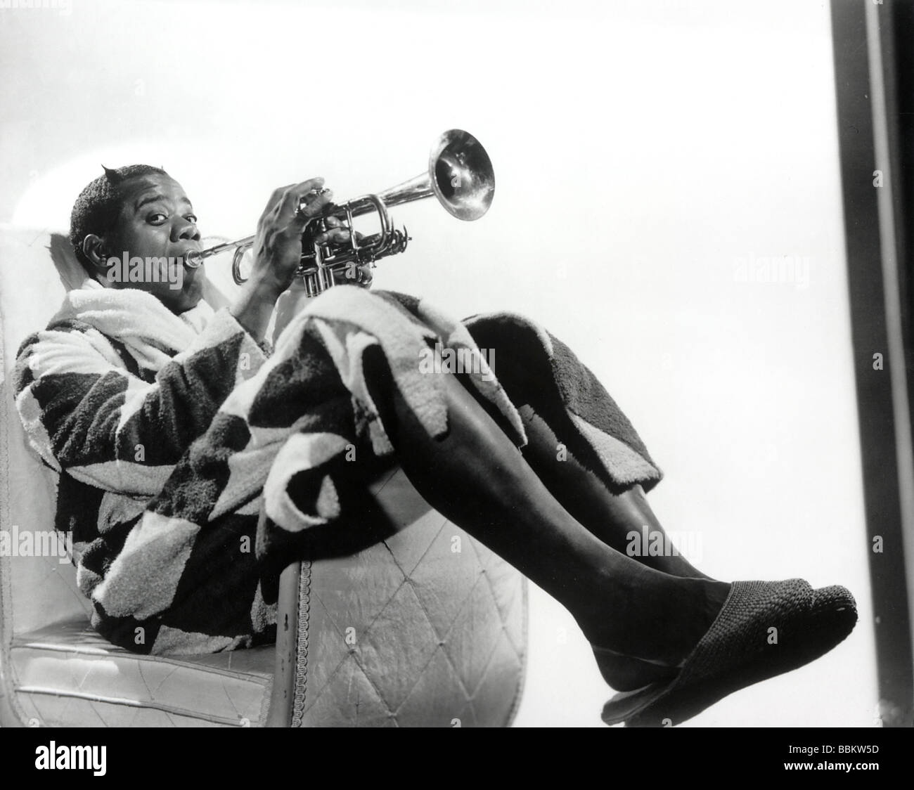 LOUIS ARMSTRONG US Jazz musician Stock Photo - Alamy