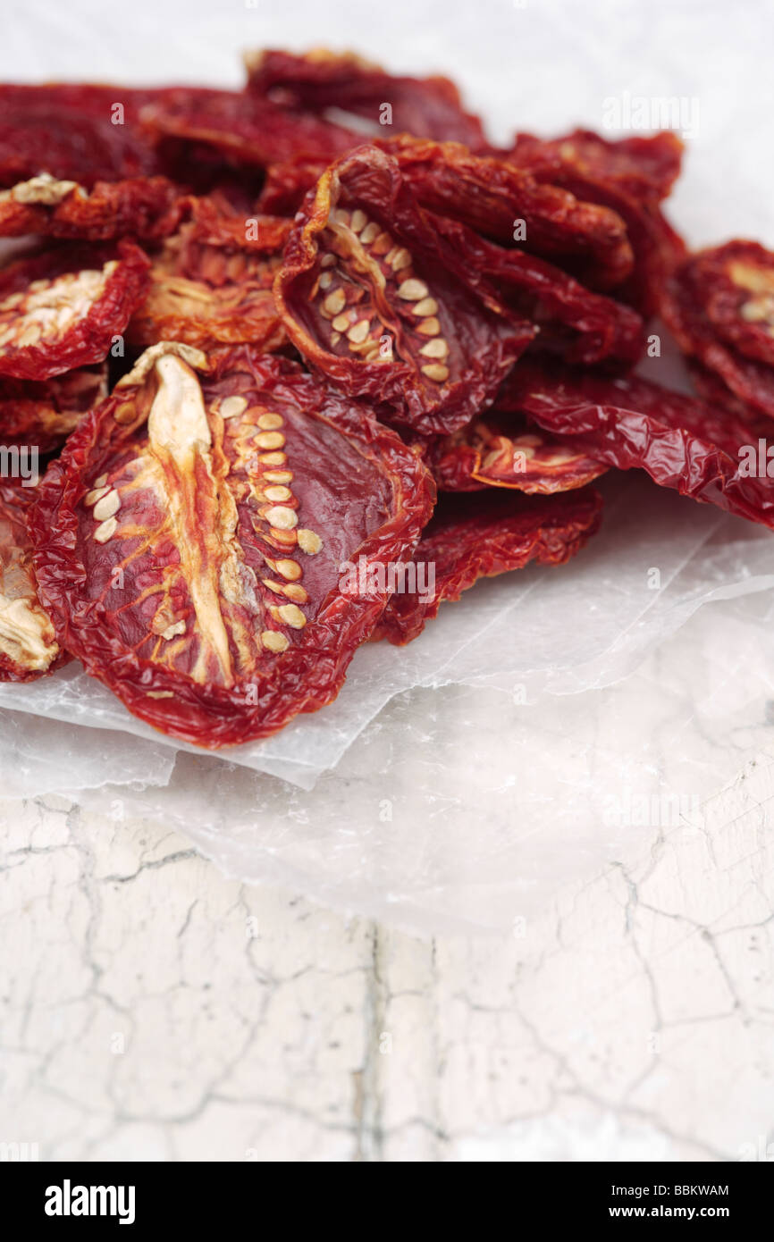 Sun dried tomatoes Stock Photo - Alamy